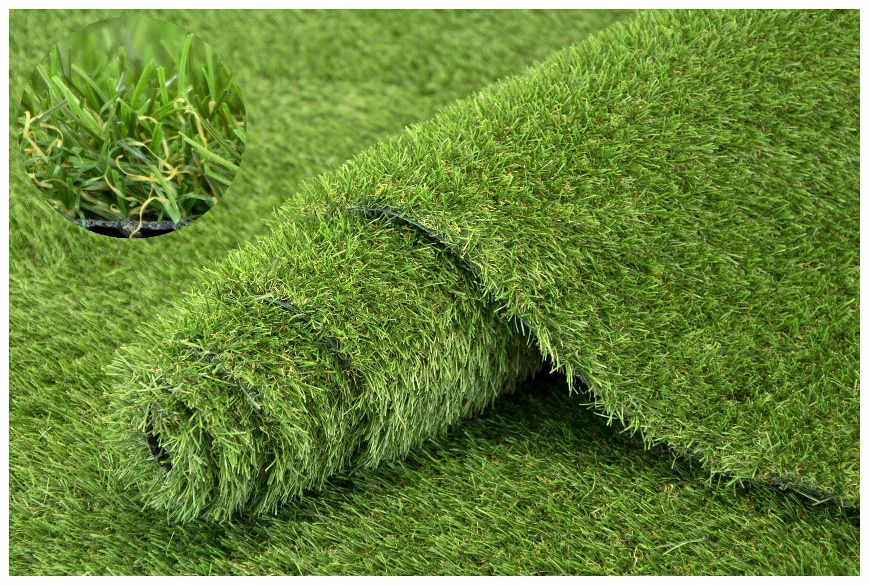 5 m SZTUCZNA TRAWA JAK NATURALNA NA TARAS 28mm (trawa soul 28) • Cena ...