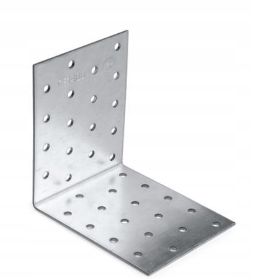KĄTOWNIK ŁĄCZNIK BUDOWLANY 100x100x80x2 mm OCYNK (5907484582303) • Cena ...