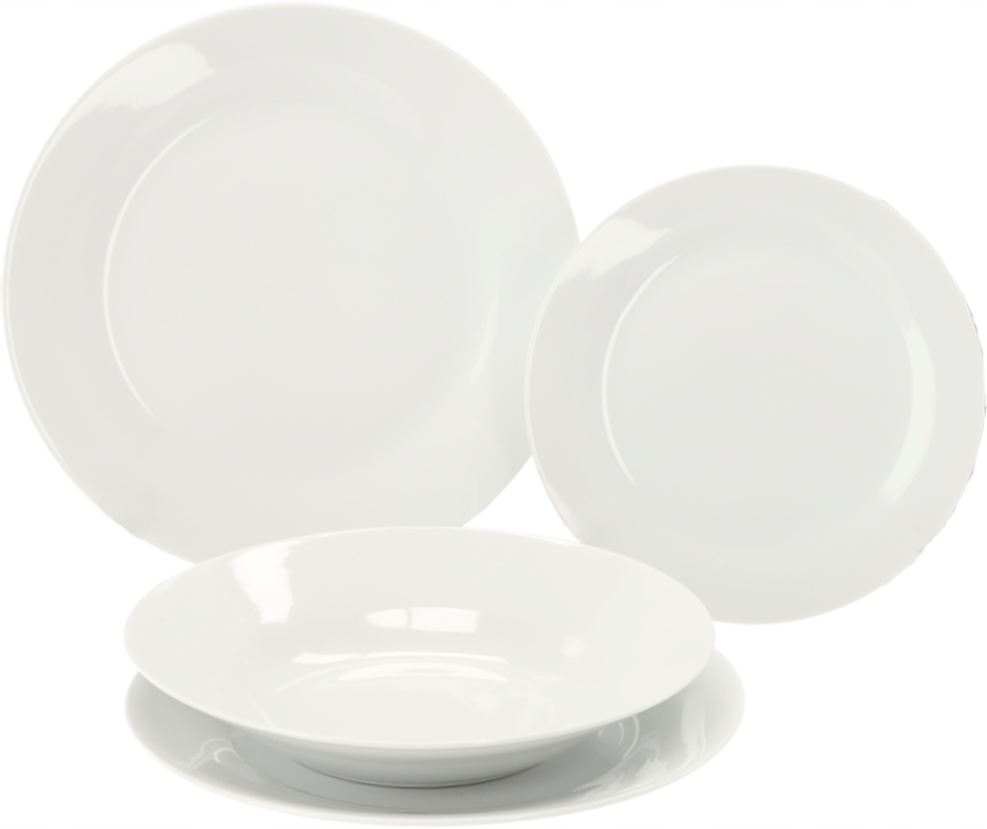 ZESTAW OBIADOWY 18EL SERWIS ZESTAW NA 6 OSÓB OKRĄGŁY SERWIS OBIADOWY ...