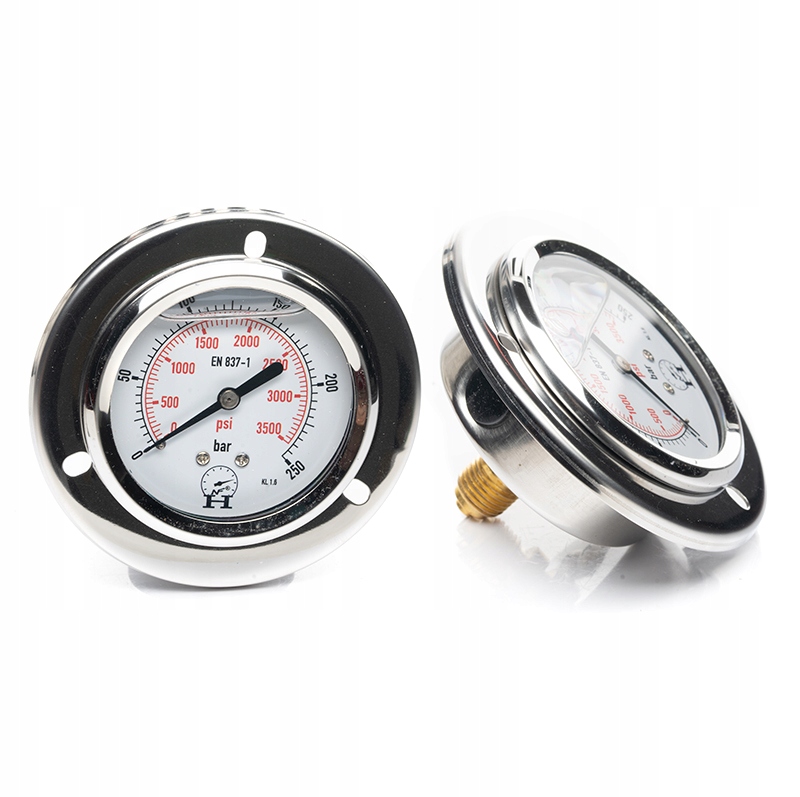 Manometr glicerynowy tablicowy O DN63 0-250 bar • Cena, Opinie • Hydraulika siłowa 13551788475 ...