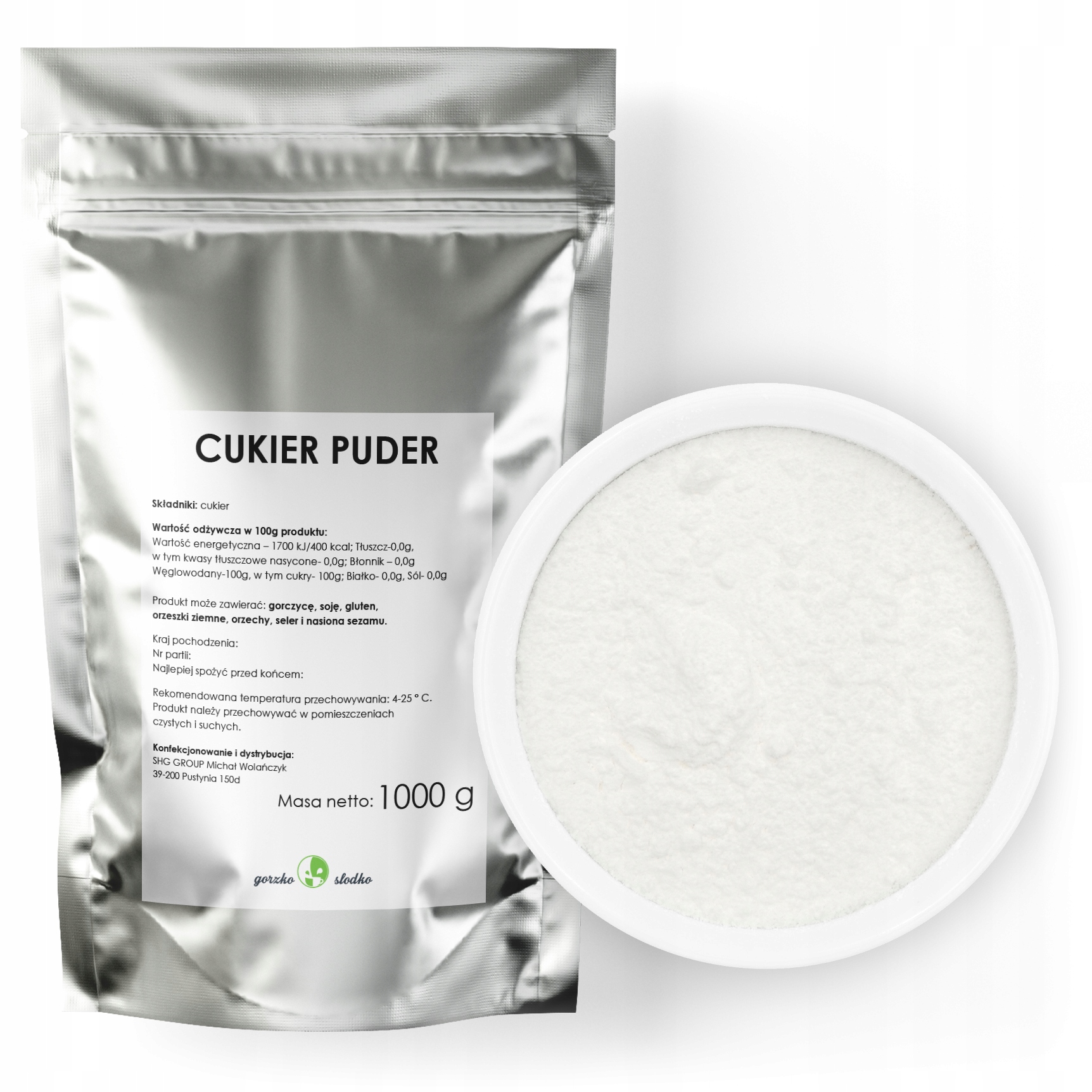 Polski Cukier Puder - Niska cena na Allegro