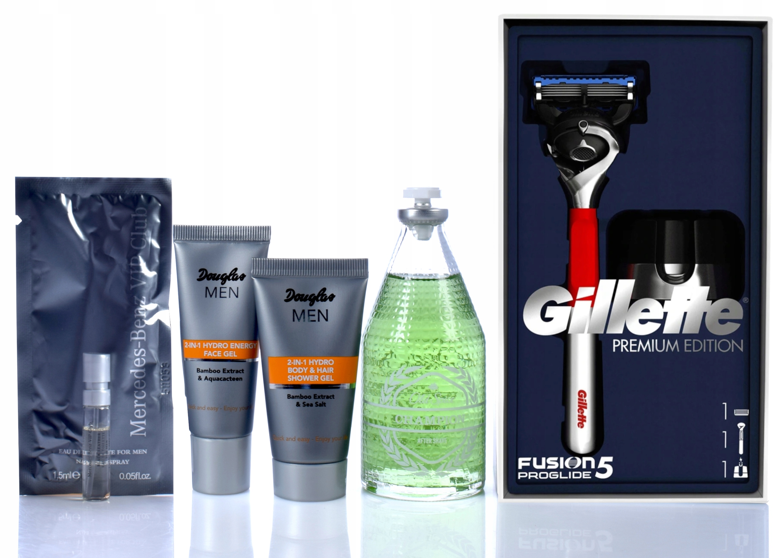 DOUGLAS GILLETTE MĘSKI ZESTAW KOSMETYKÓW PREZENT 12822614081 - Allegro.pl