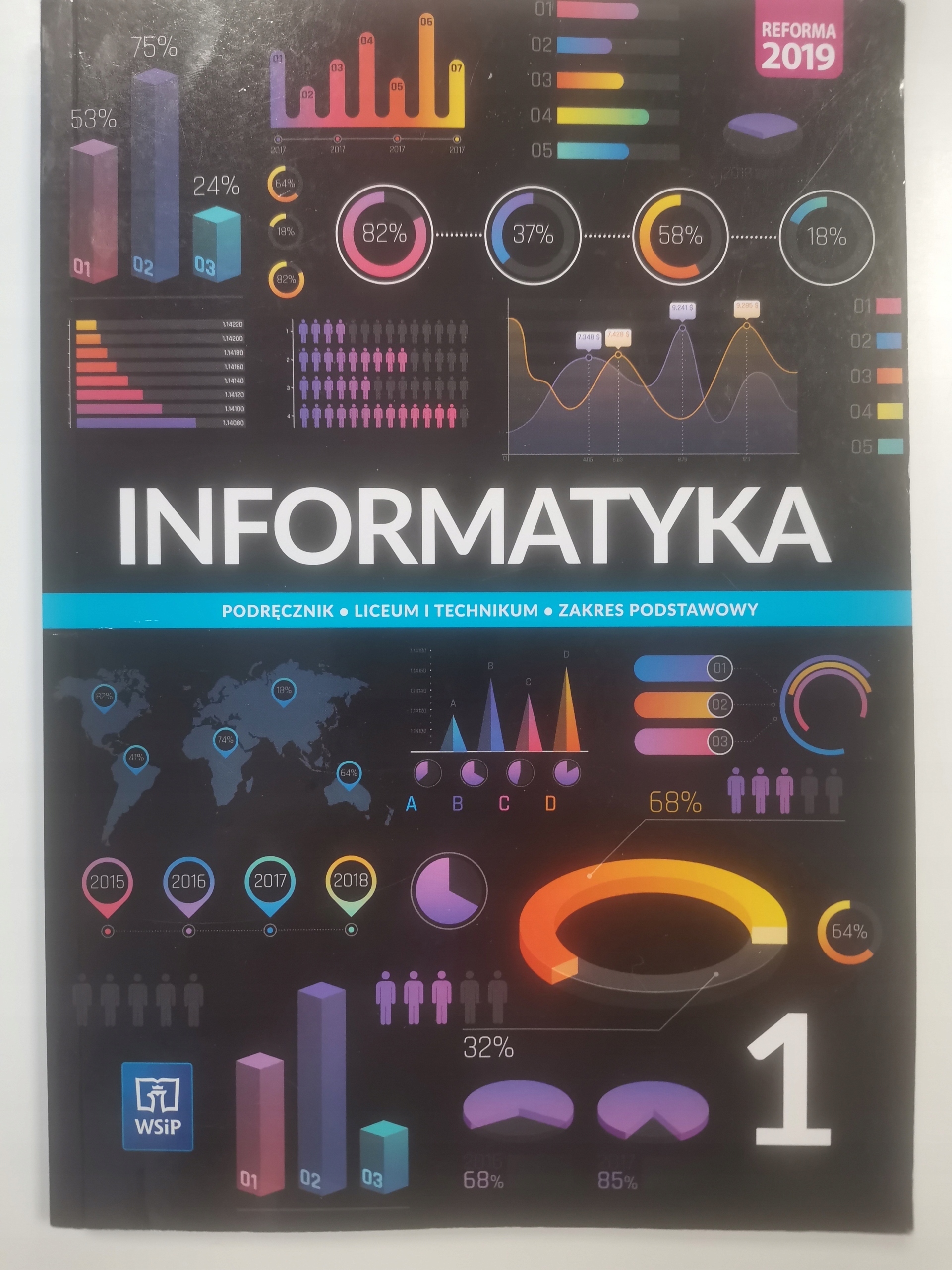 Informatyka 1 WSiP podstawa (13085602171) | Podręcznik Allegro