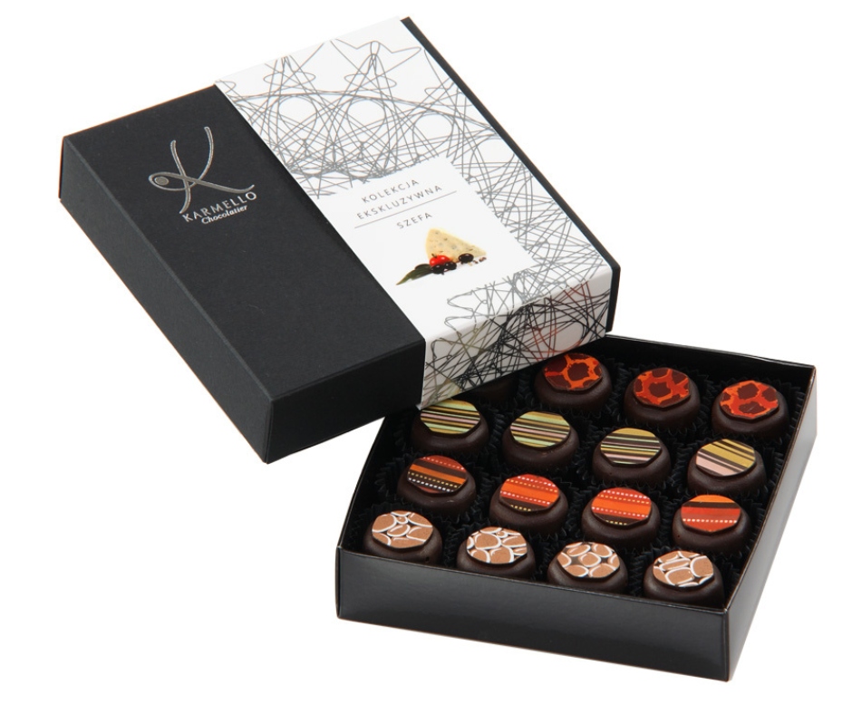 Karmello -czekoladki dla "SZEFA" 13378659864 - Allegro.pl