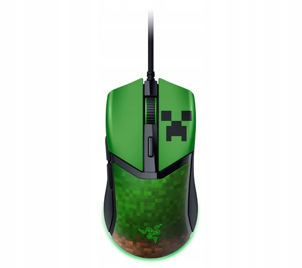 Myszka przewodowa Razer Cobra Minecraft Edition sensor optyczny - Sklep, Opinie, Cena w Allegro