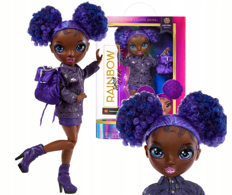 Rainbow High Lalka KRYSTAL BAILEY Junior High s2 (0035051582984) • Cena ...