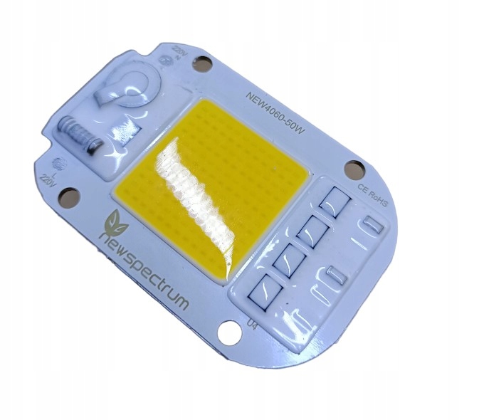 DIODA LED COB 220v 230v DO NAPRAWY LAMPY LED 3000K • Cena, Opinie ...