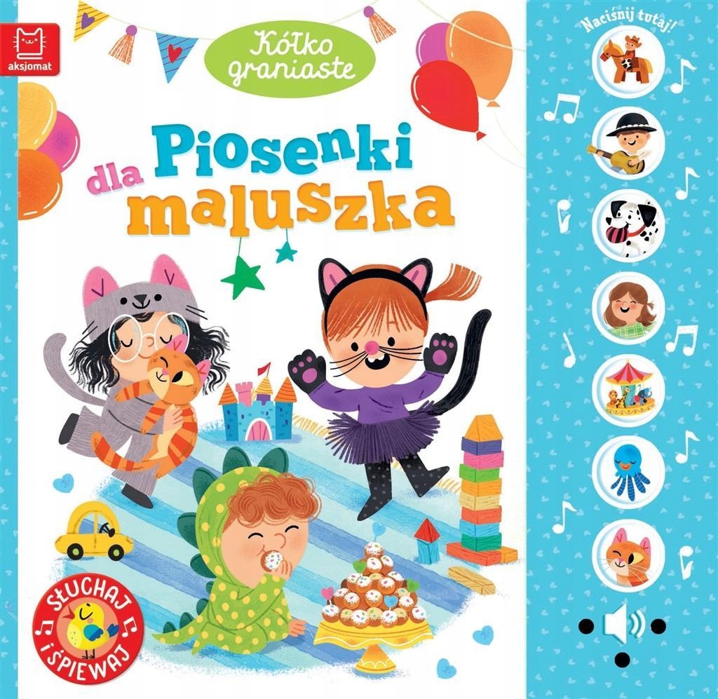 KÓŁKO GRANIASTE. PIOSENKI DLA MALUSZKA (14392673003) | Książka Allegro KÓŁKO GRANIASTE. PIOSENKI DLA MALUSZKA (14392673003) | Książka Allegro