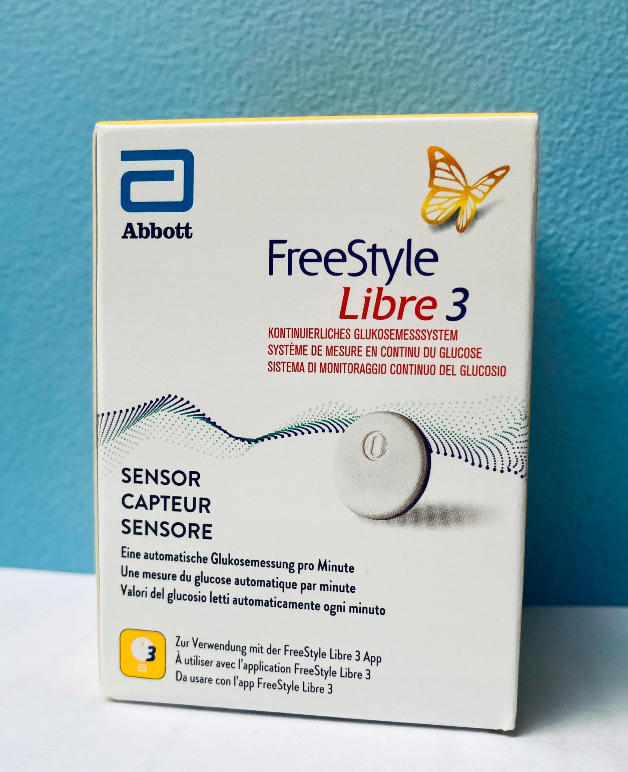 Sensor Abbott Laboratories FreeStyle Libre 3 14088839290 - Allegro.pl