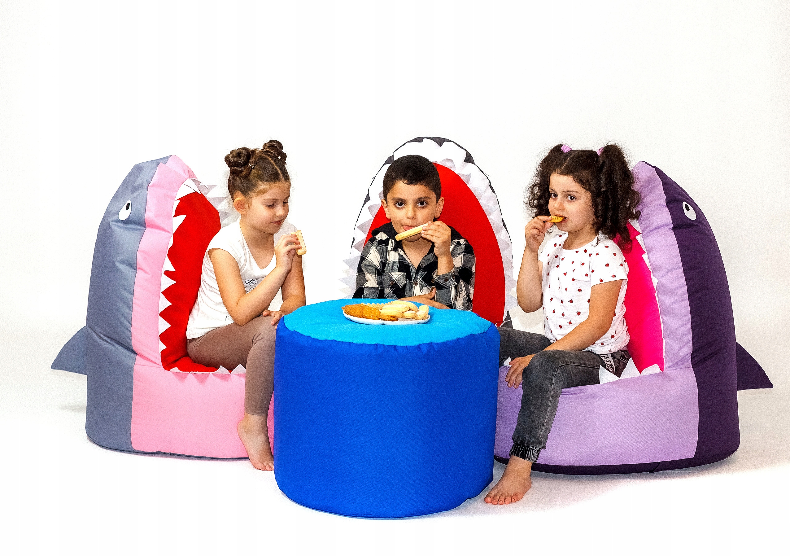 Pufa dziecięca REKINEK sako 70x80x50 PRODUCENT 12484695368 - Allegro.pl