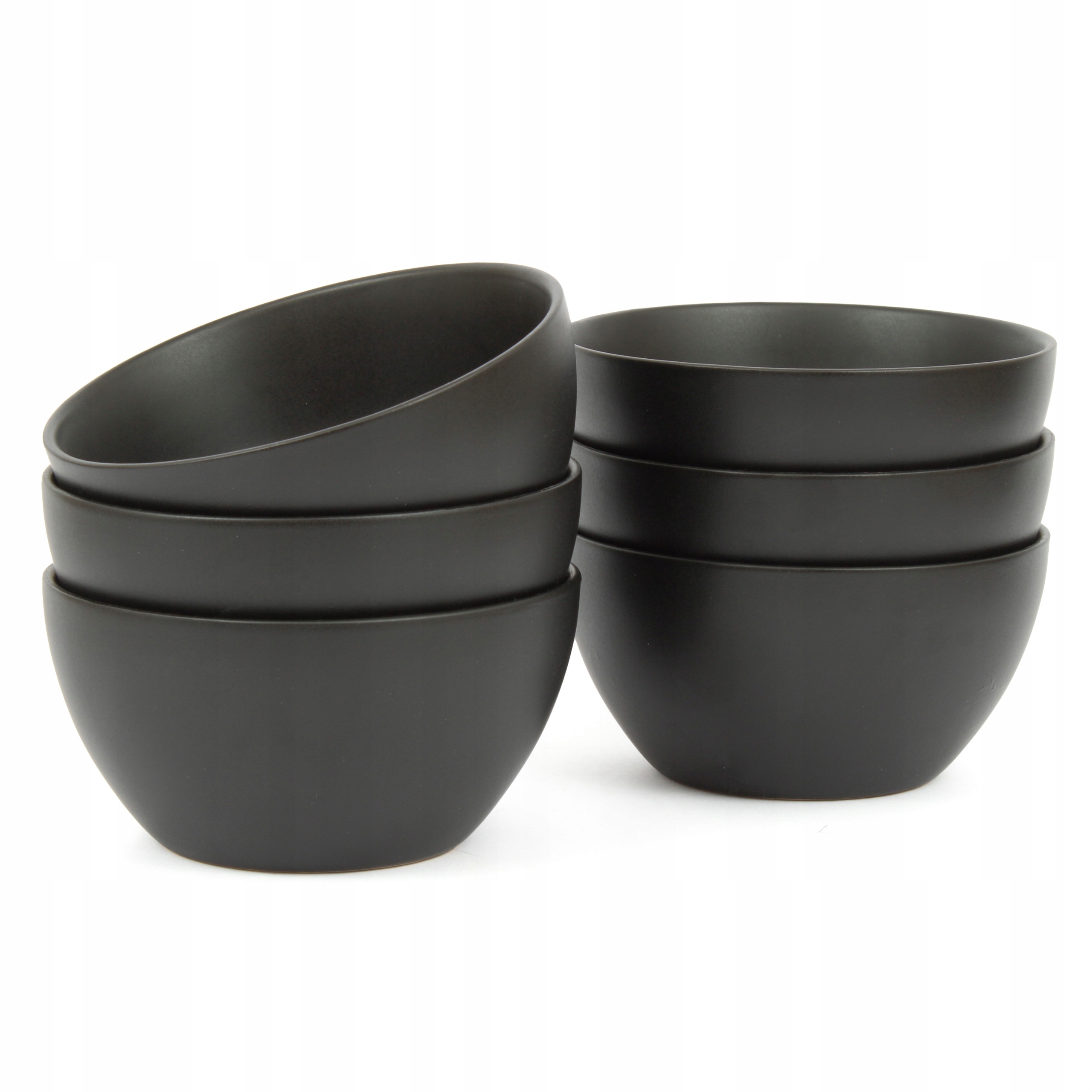 Misky na polievku keramické misky čierne Eclipse 14 cm x 6 ks za 24,15 ...