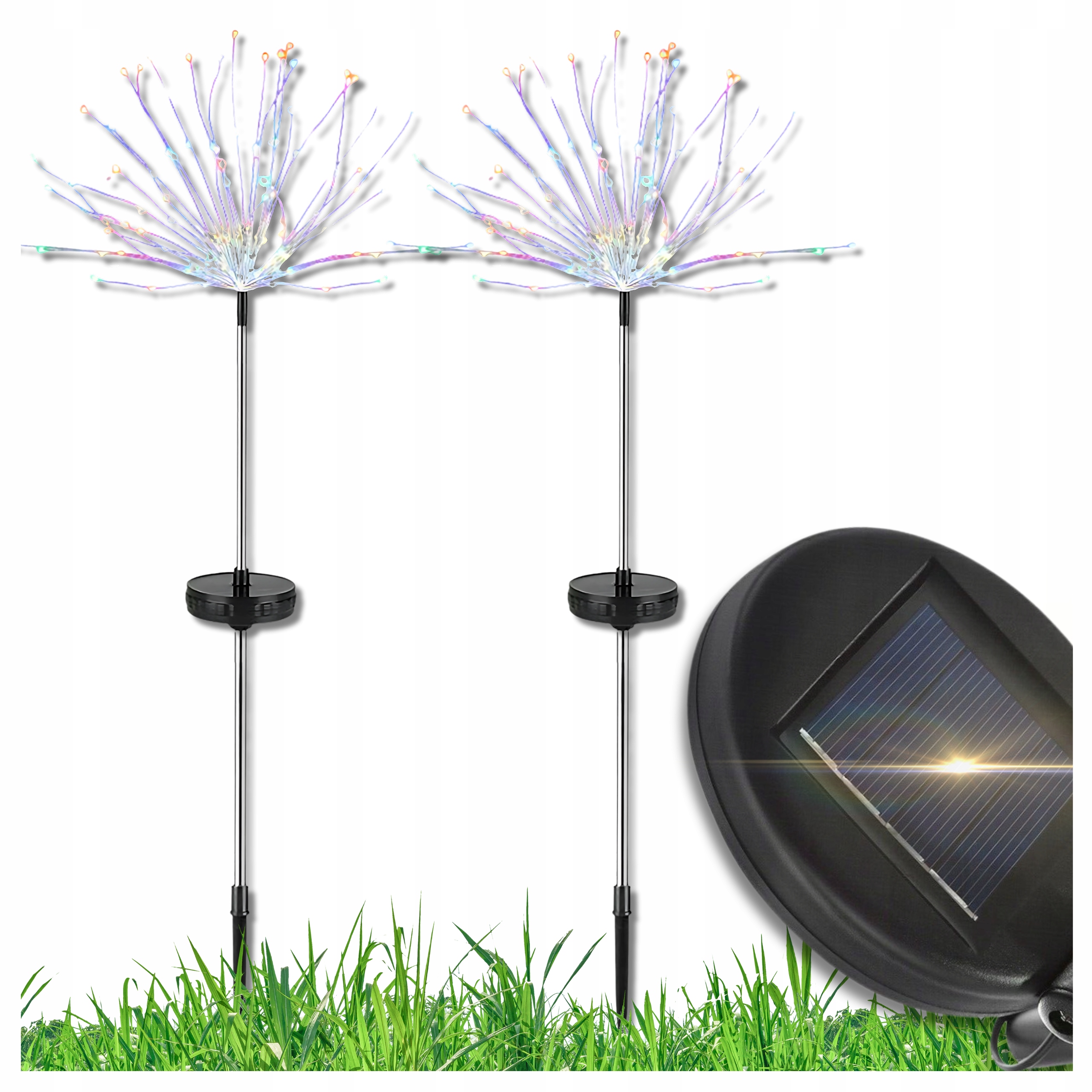 2x DMUCHAWIEC SOLARNY OGRODOWY LAMPKA SOLARNA LED 72CM SOLARNA BIAŁA (6975009258803) • Cena ...
