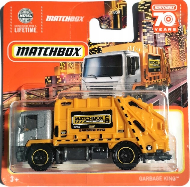 MATCHBOX GARBAGE KING ŚMIECIARKA MBX METRO 2023 - porównaj ceny ...