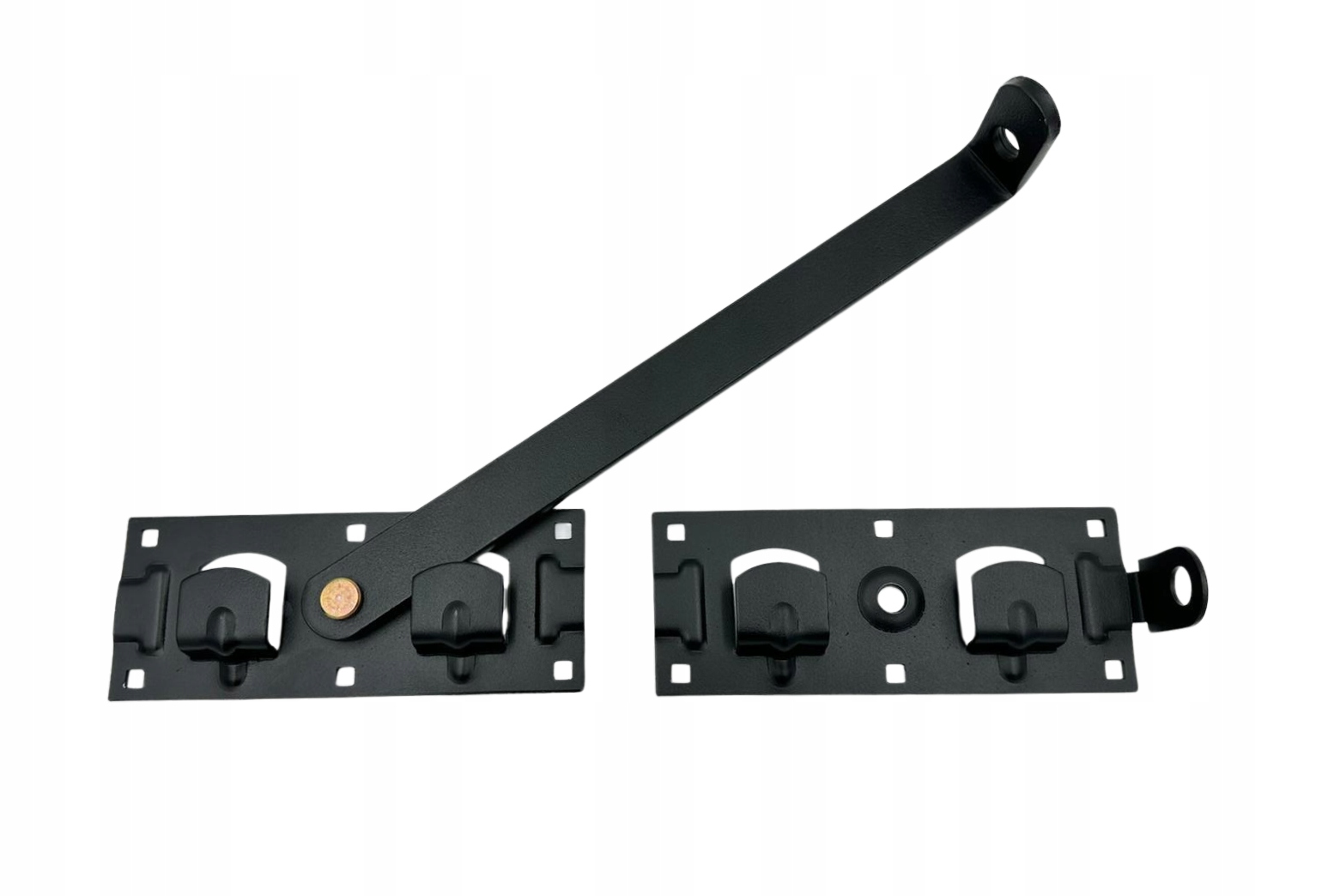 Zamek Mimet rygiel bramowy stalowy 3 mm malowanie proszkowe czarny ...