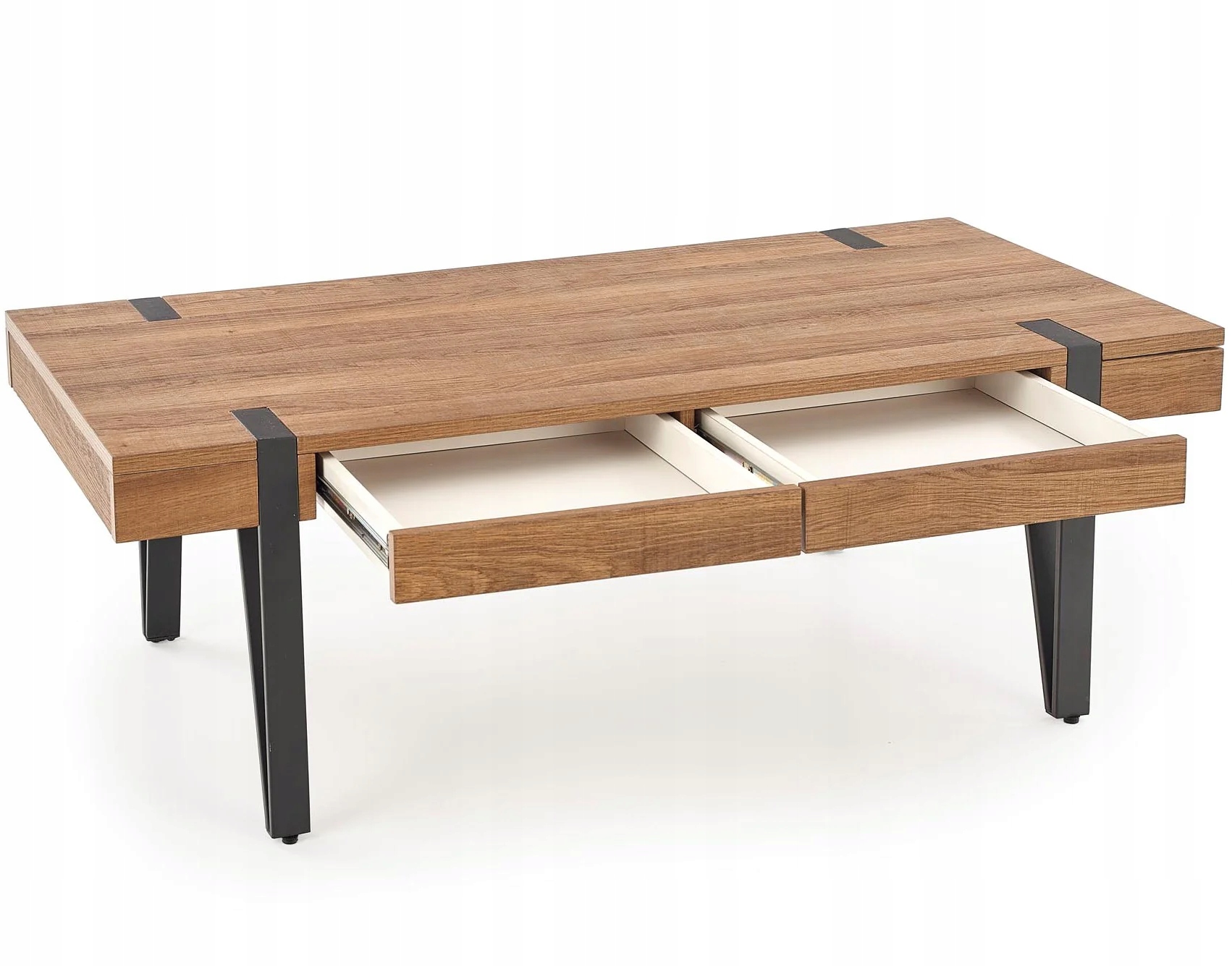 Rustykalna Ława Prostokątna Loft TULUZA Orzech - 564 zł - Allegro.pl ...