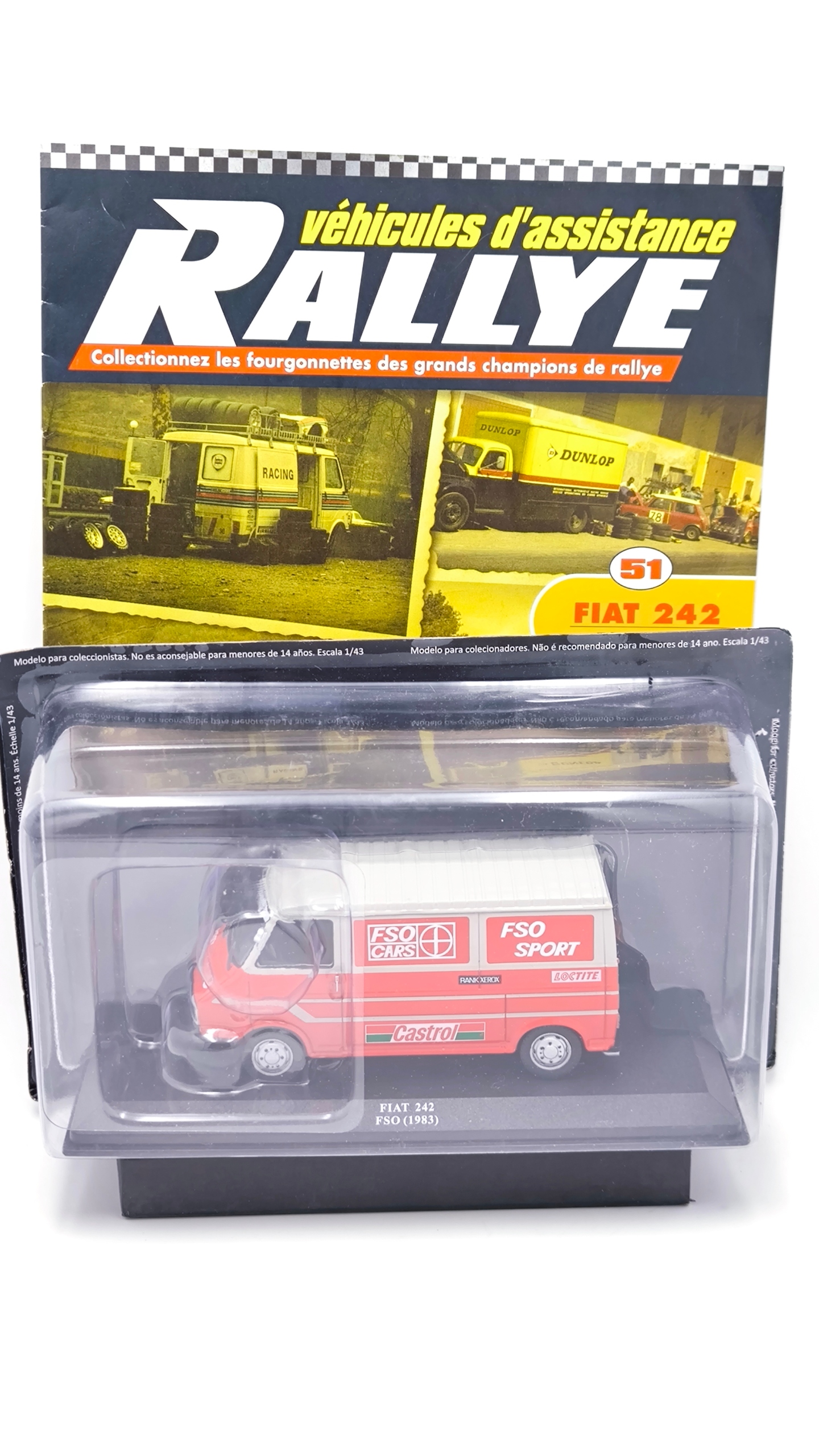 Fiat 242 (1983) FSO Sport 1:43 Altaya #51 • Cena, Opinie • Samochody ...