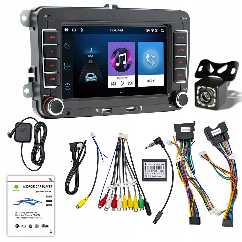 RADIO SAMOCHODOWE NAWIGACJA 2DIN RADIO VW PASSAT B6 B7 GOLF 5 V 6 VI PRO - Sklep, Opinie, Cena w ...