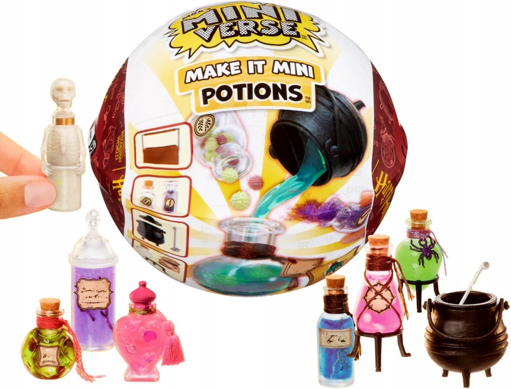 MGA Miniverse HARRY POTTER Make It Mini Potions MINI ELIKSIRY Kula ...