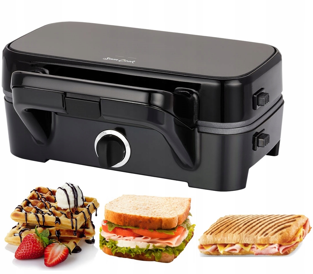 Opiekacz Gofrownica Grill 3w1 Sam Cook PSC-120/B - Sklep, Opinie, Cena ... Opiekacz Gofrownica Grill 3w1 Sam Cook PSC-120/B - Sklep, Opinie, Cena ...