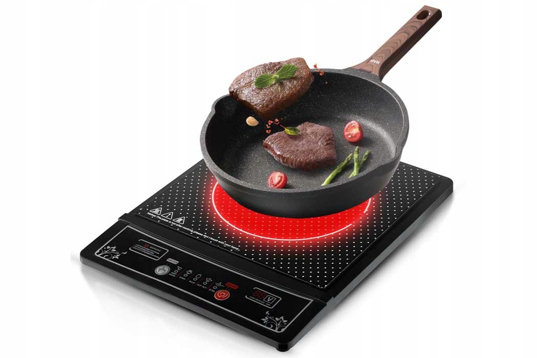 Cheffinger CF-IND200: Jednoplotýnkový indukční vařič – 2000 W za 46669.00CZK - Allegro