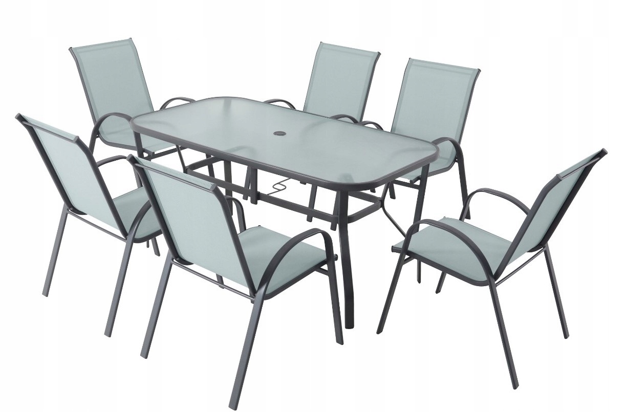 Zestaw ogrodowy stół krzesła PREMIUM (ZESTAW meble ogrodowe taras ...