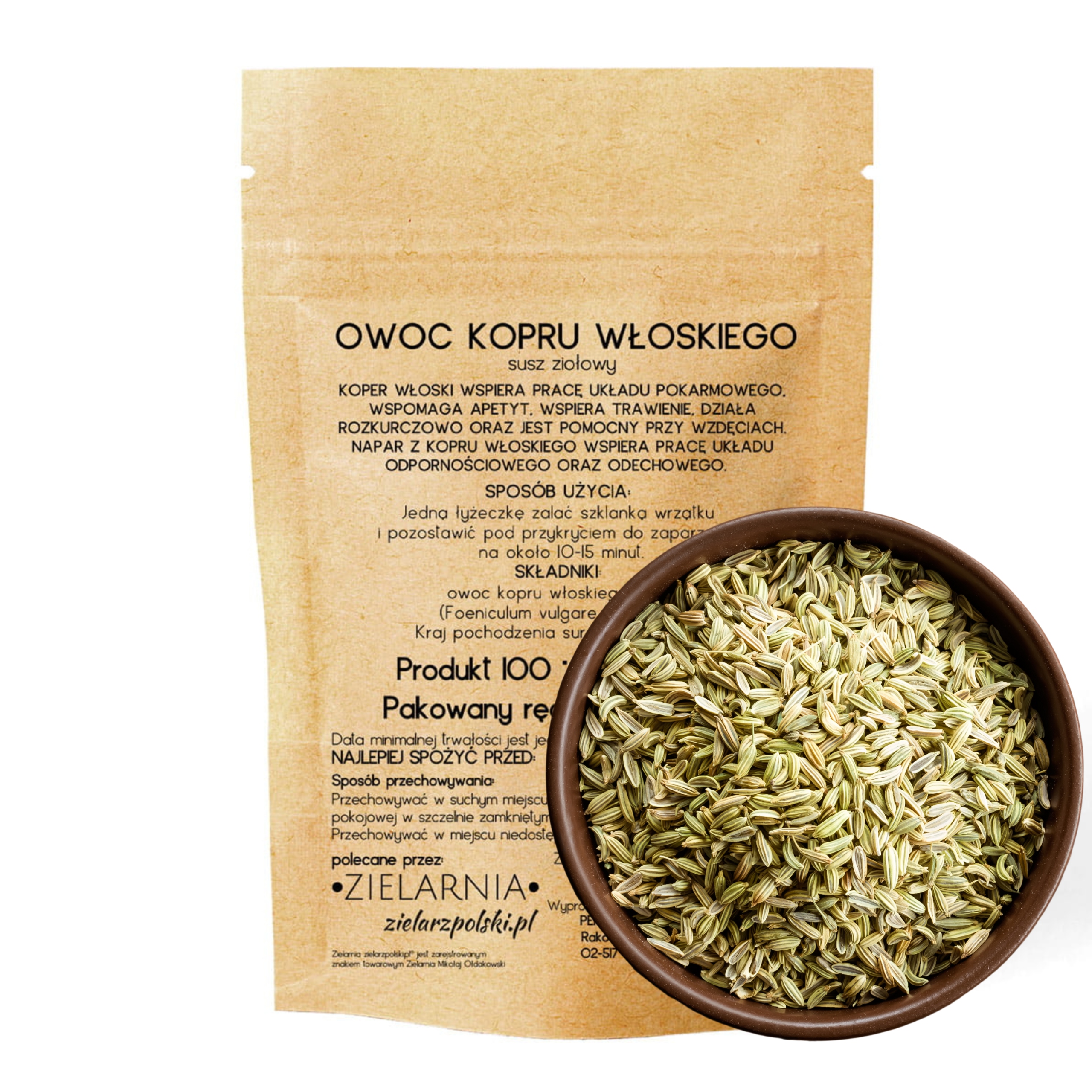 Koper włoski owoc 100% NASIONA KOPRU AROMATYCZNY (5904183437873) • Cena ...