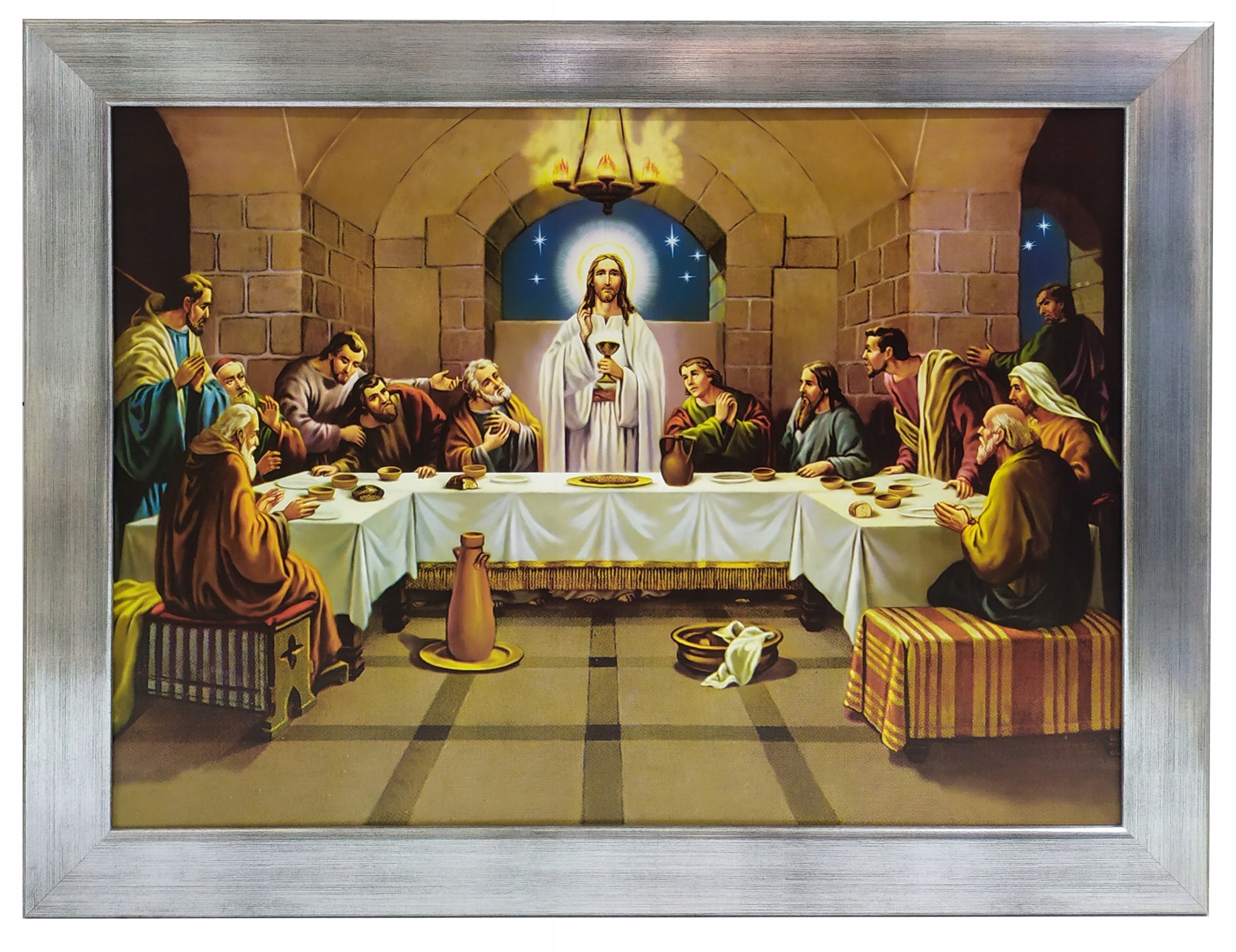 OBRAZ ŚWIĘTY RELIGIJNY OSTATNIA WIECZERZA JEZUS (5X76SZ) • Cena, Opinie ... OBRAZ ŚWIĘTY RELIGIJNY OSTATNIA WIECZERZA JEZUS (5X76SZ) • Cena, Opinie ...