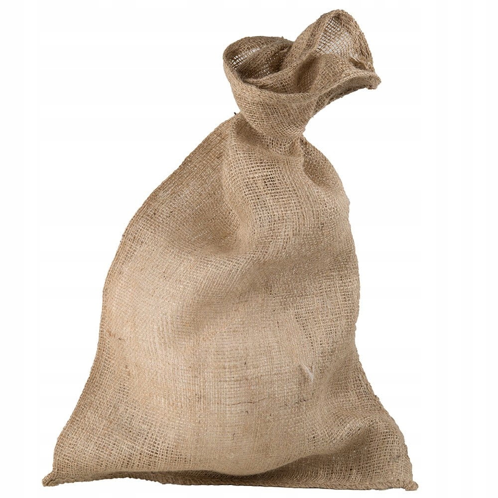 JUTOVÝ PYTEL OZDOBNÁ jutová tkanina DEKORATIVNÍ PŘÍRODNÍ střední za 35 ...