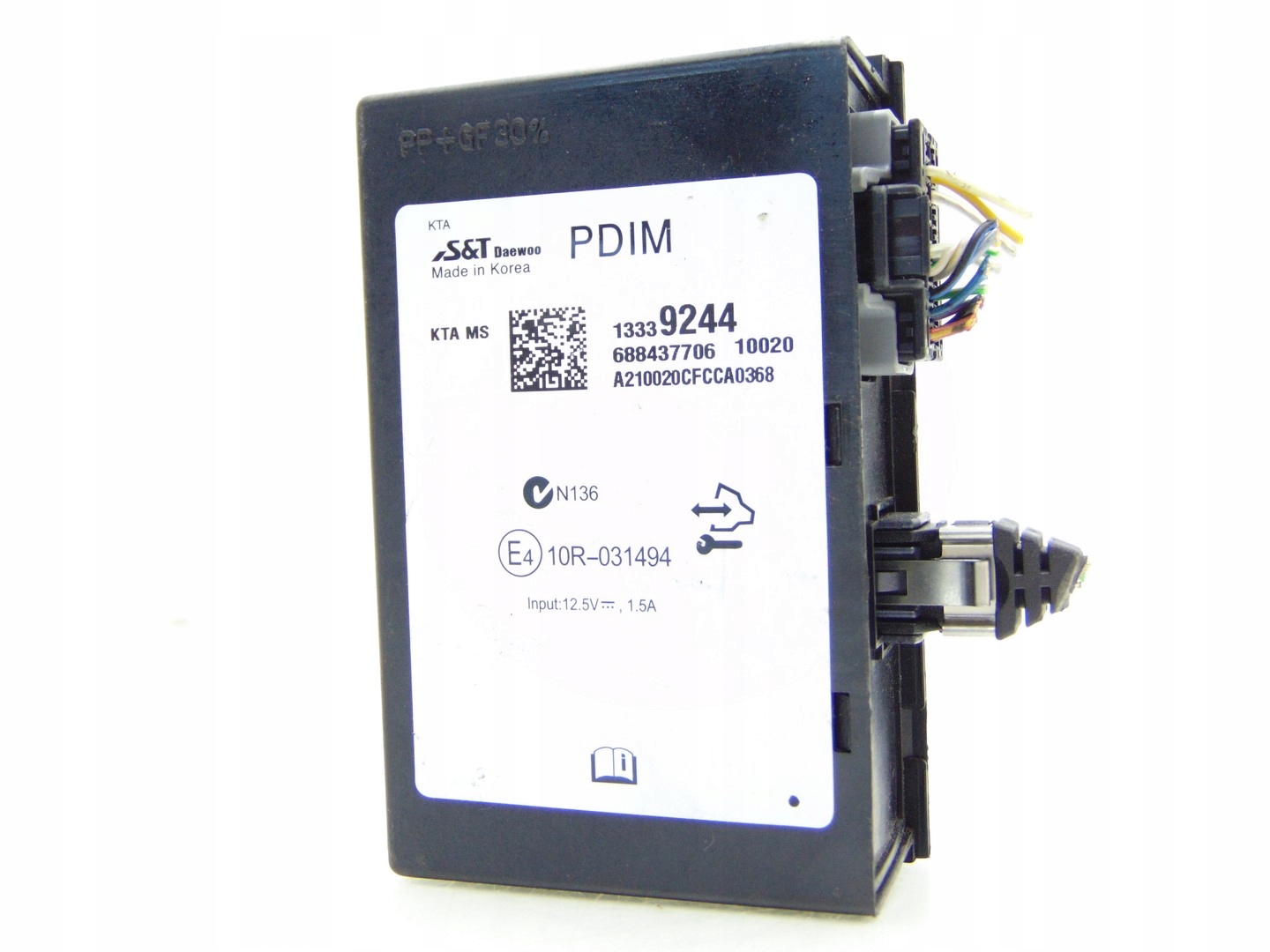 MODUŁ KOMPUTER PRZEKAŹNIK PDIM OPEL MERIVA II B 13339244 133 za 49 zł z ...