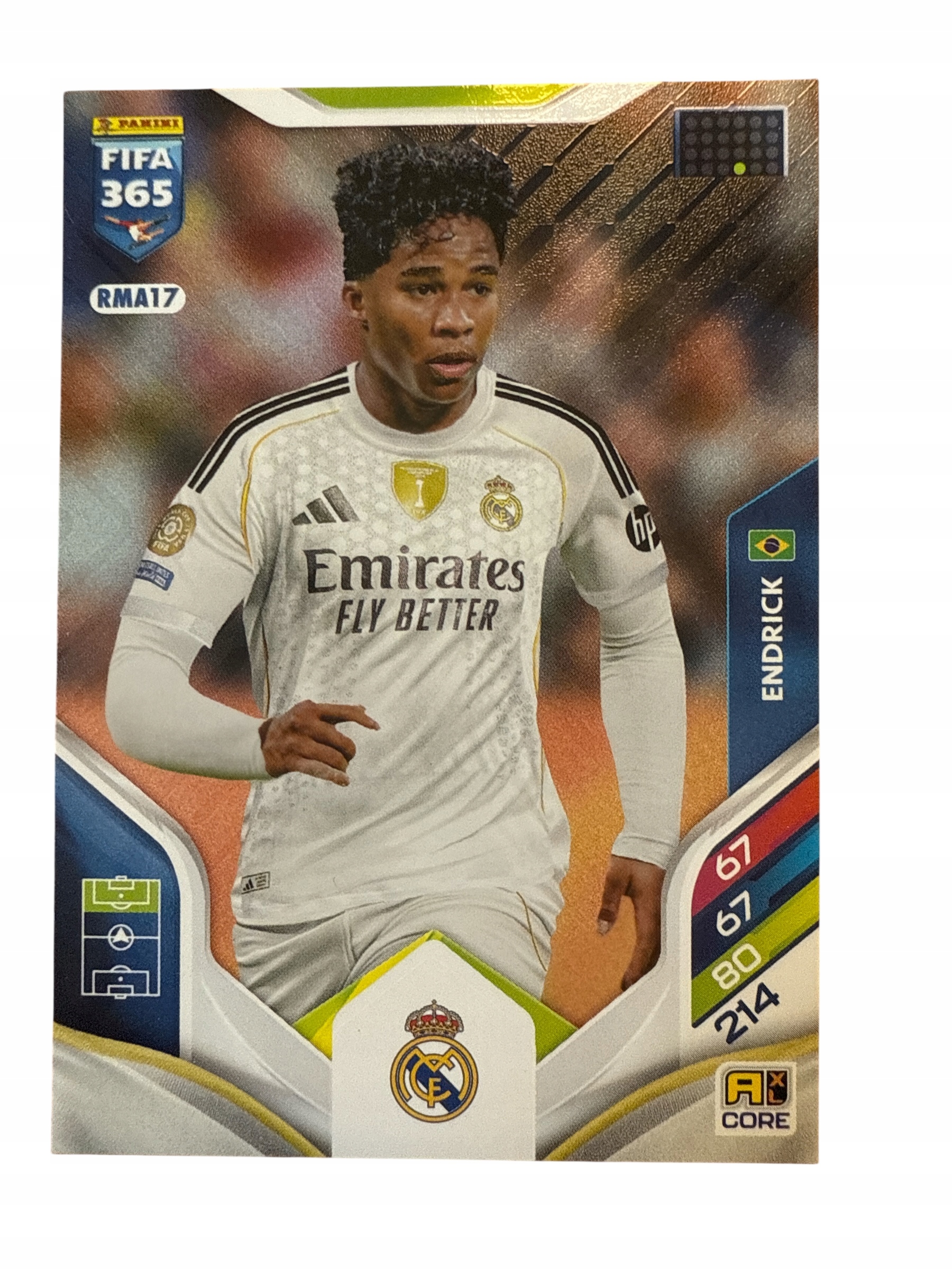 FIFA 365 2026 ADRENALYN XL PANINI Real Madrid CF RMA17 Endrick, • Ár ...