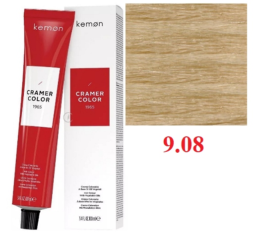 KEMON CRAMER COLOR farba do włosów 100 ml Nr 9.08 (8020936057178 ...