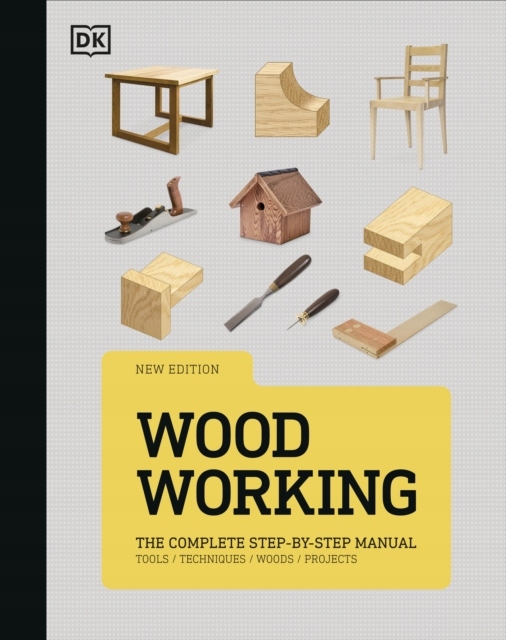 Woodworking: The Complete Step-by-Step Manual DK (15310836379) | Książka Allegro