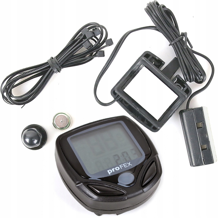 Licznik rowerowy przewodowy Profex • Cena, Opinie - Allegro