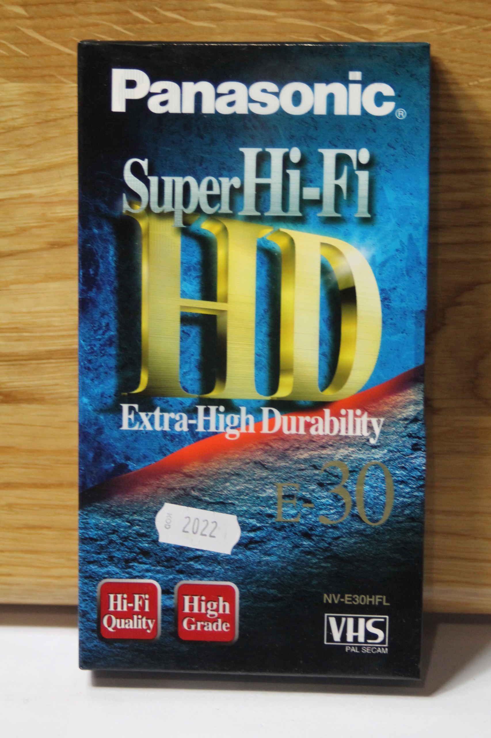 Panasonic E-30 SUPER HI-FI HD VHS касета - docom.com.ua