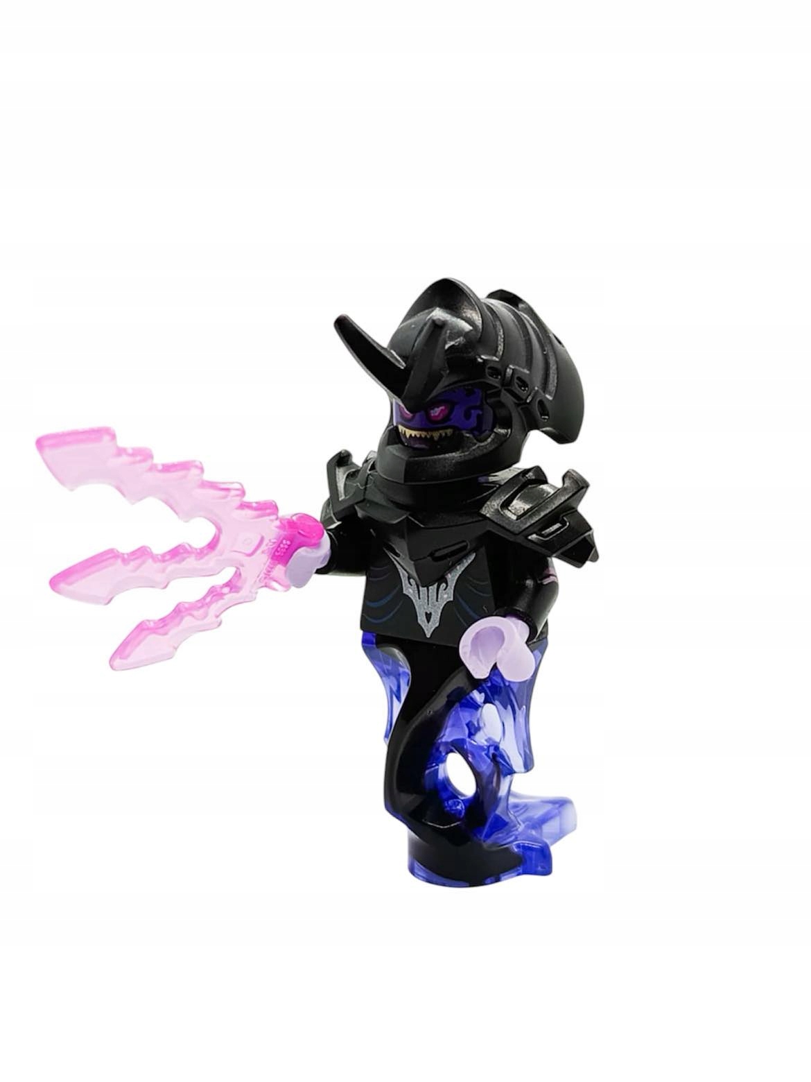 LEGO Nowa Figurka Custom Evil Warlock Dark Mage Mag Czarodziej Wizard ...