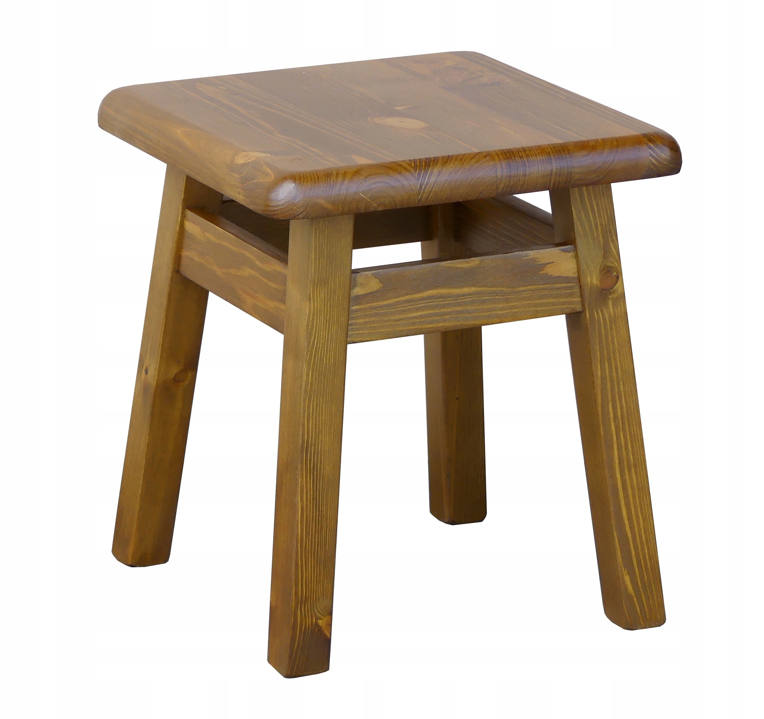 TABORECIK DREWNIANY TABORET MAŁY PROSTY kolor dąb (5904094881666 ...