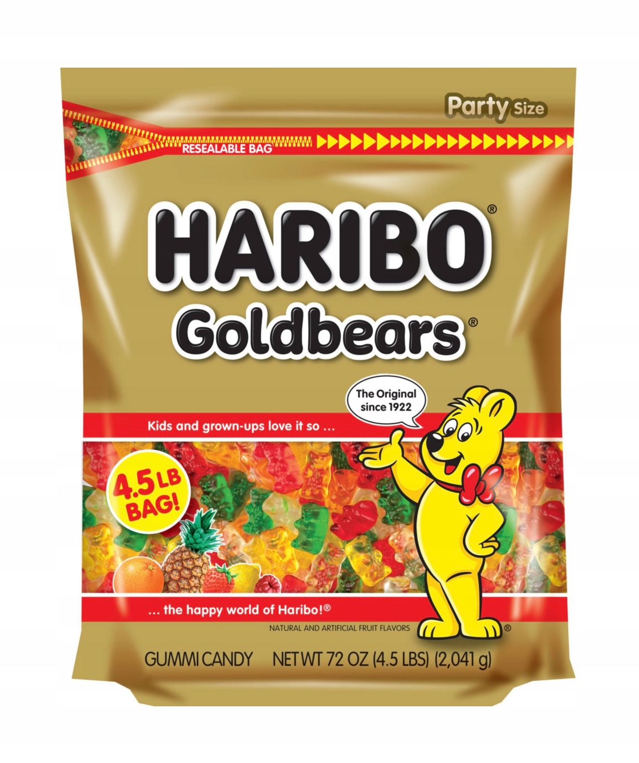 HARIBO żelki Misie GOLDBEARS 2.04kg Z USA 15037194487 - Allegro.pl
