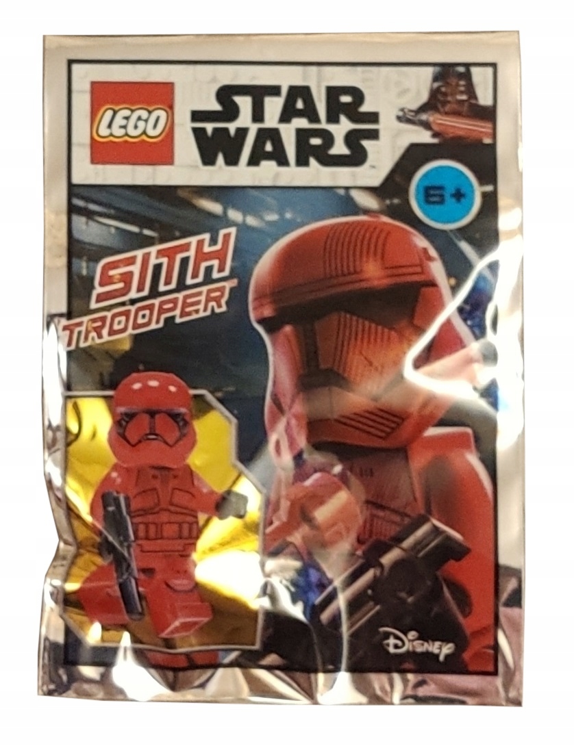 LEGO STAR WARS - ZOŁNIERZ SITHÓW Minifigure Polybag - Sith Trooper ...