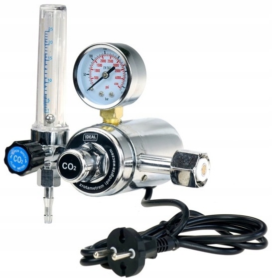 Reduktor gazu do spawarki z PODGRZEWACZEM 36V 9725047092 - Allegro.pl