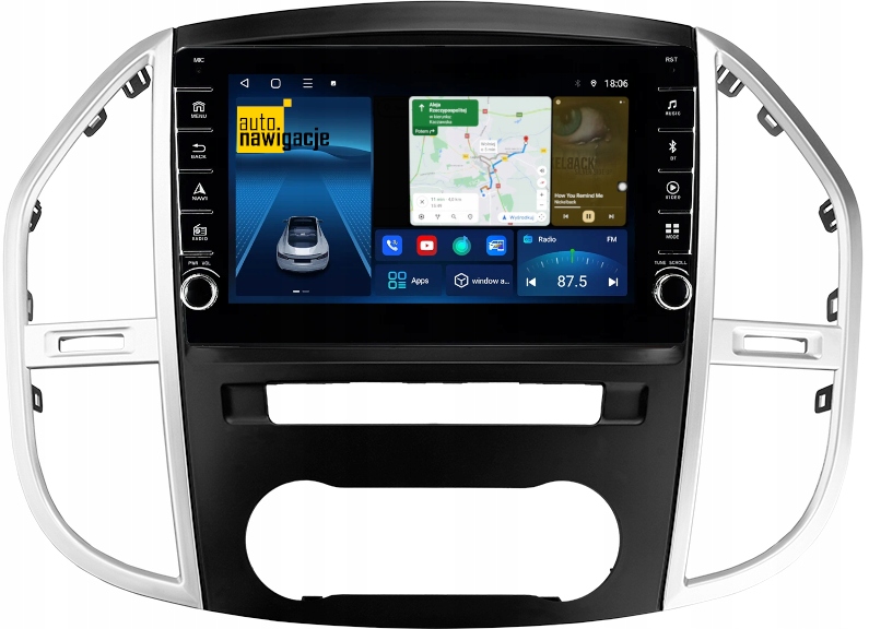 RADIO NAWIGACJA GPS MERCEDES BENZ VITO W447 2014+ ANDROID - Sklep ...