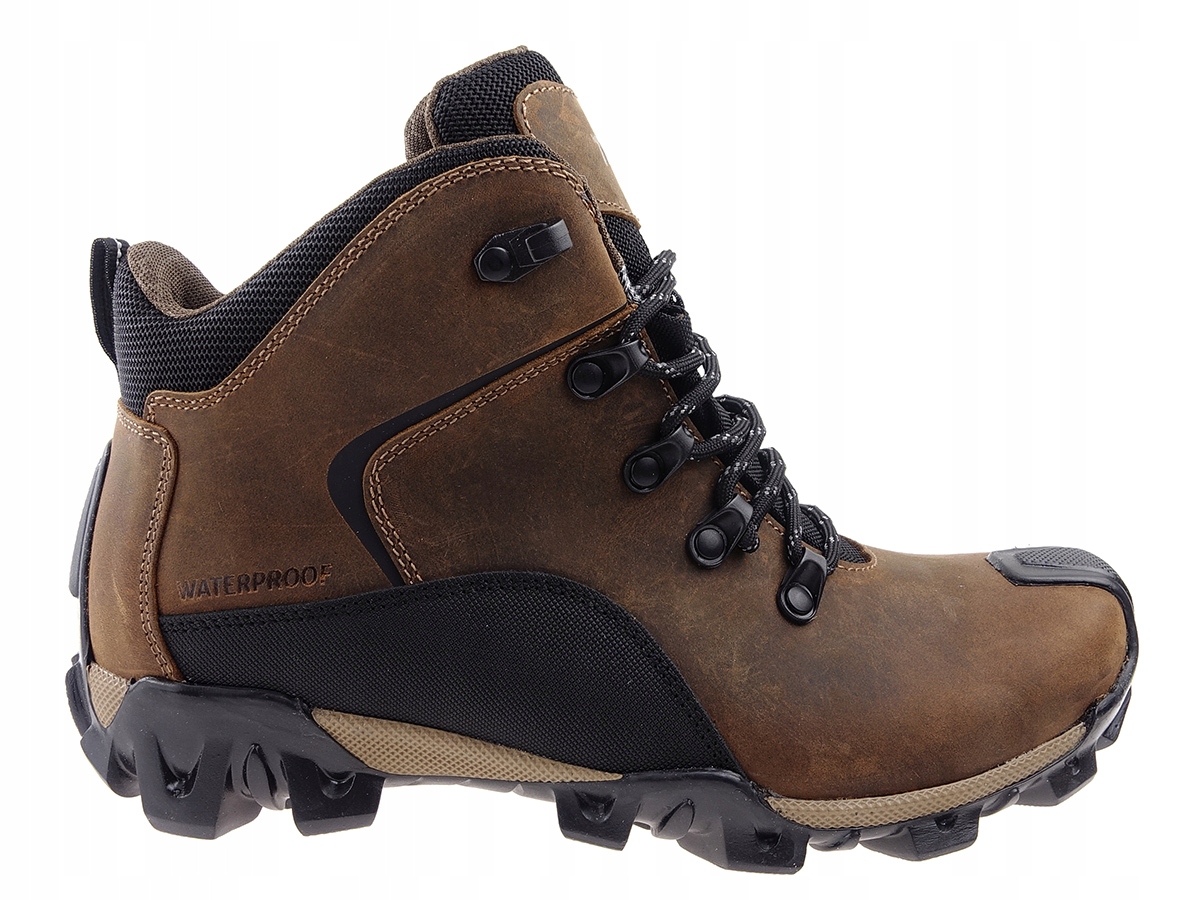 Tapi buty trekking 4163 c.brąz membrana skóra 45 13140428939 - Allegro.pl