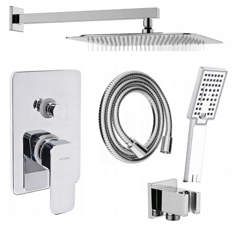 VALVEX LOFT podomítkový set dešťová sprcha 30x30 za 4295 Kč - Allegro