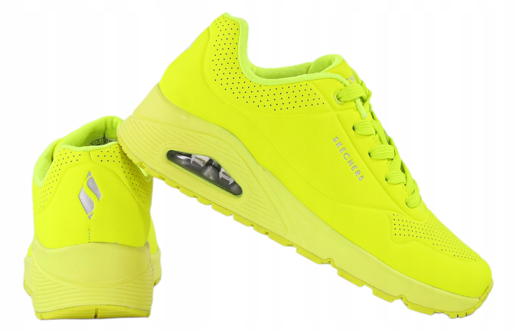 Buty damskie Skechers UNO 73667-NYEL - SKECHERS | Sport Sklep EMPIK.COM