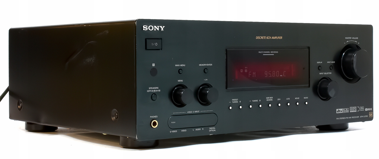 Amplituner SONY STR-DB790 6.1 czarny • Opinie - Allegro