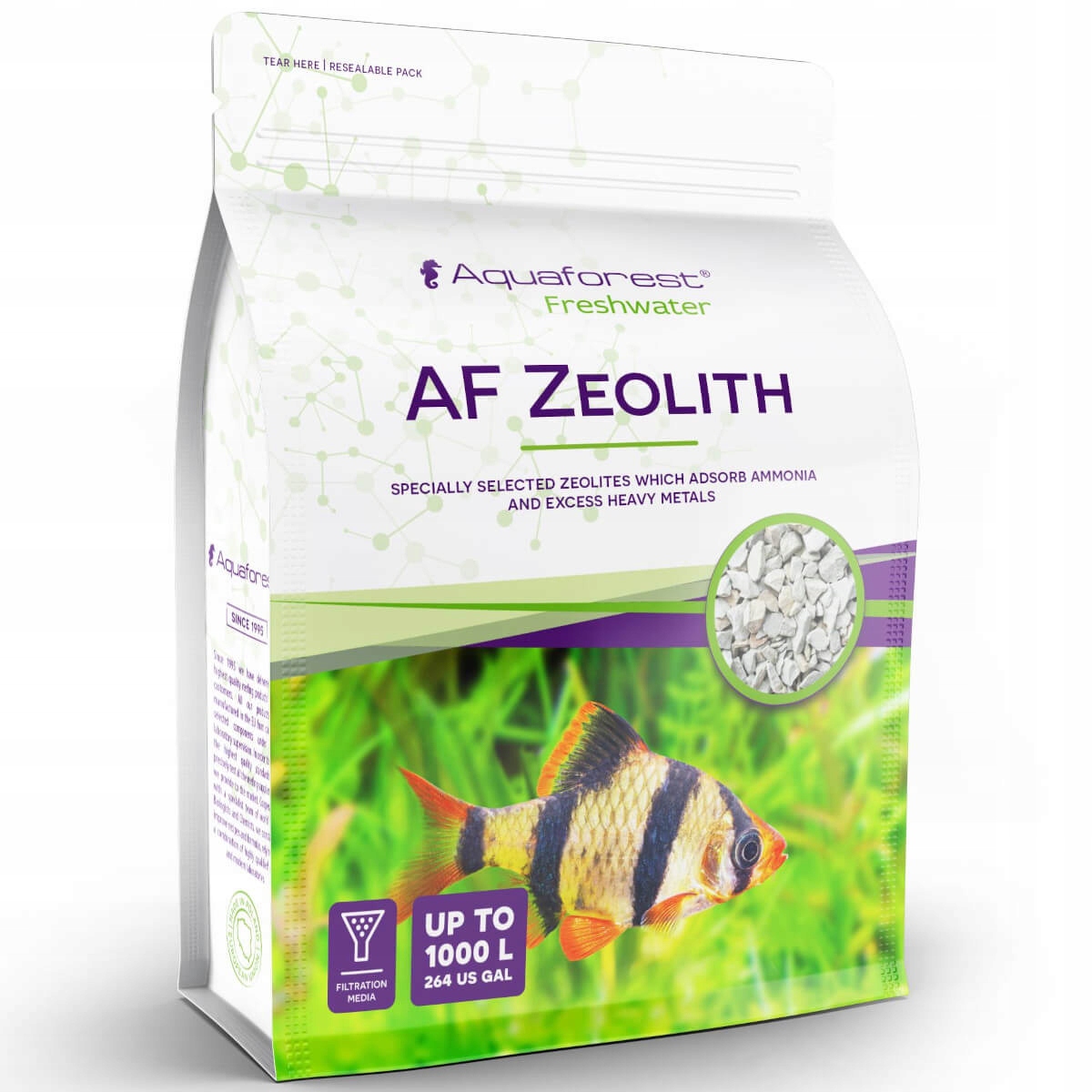 Aquaforest AF Zeolith Fresh 1000ml Zeolit wkład (5902026739320) • Cena ...