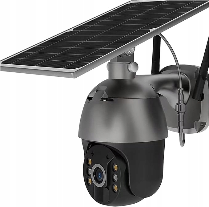 ZEWNĘTRZNA KAMERA BEZPIECZEŃSTWA 2K 4MP SOLAR IP CZUJNIK PTZ CAMERA - Sklep, Opinie, Cena w Allegro