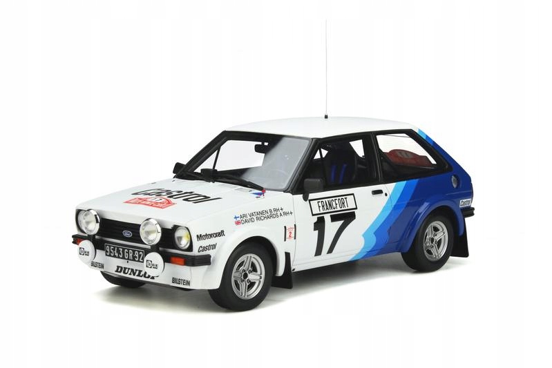 Ford Fiesta mk1 Rally MONTE Ari Vatanen OTTO 1:18 • Cena, Opinie - Allegro