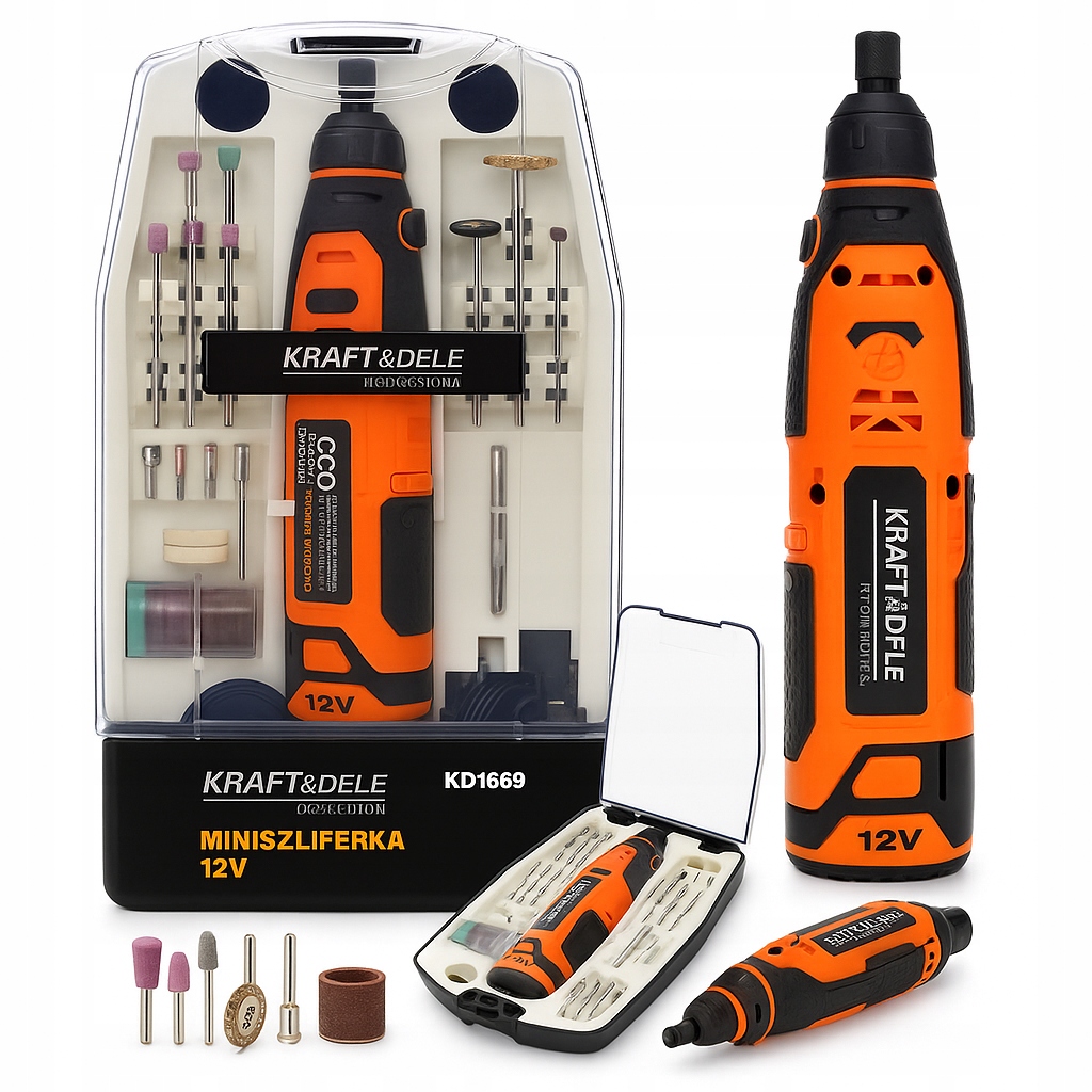 MINI SZLIFIERKA 12V + AKCESORIA (5903175335630) • Cena, Opinie ...