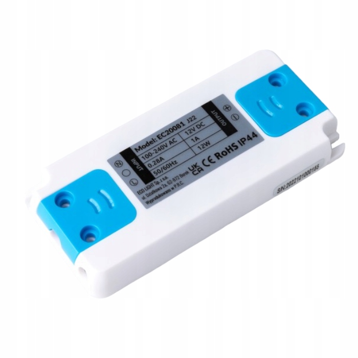 ZASILACZ MEBLOWY TRANSFORMATOR 12W 12V 1A (5905036200811) • Cena, Opinie • Akcesoria 15701499615 ...