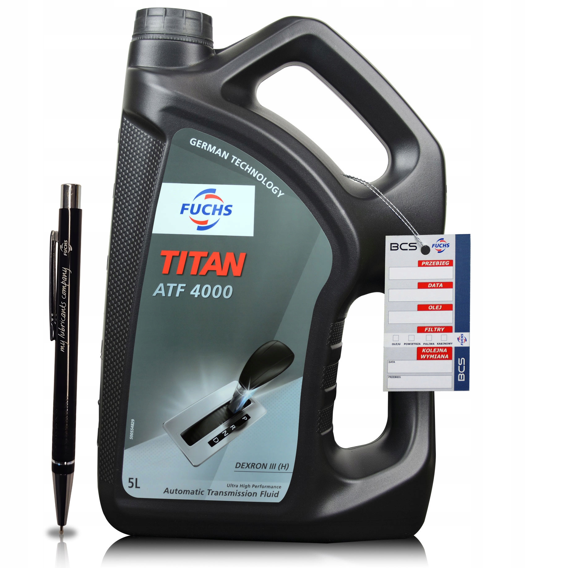 5 LITRÓW FUCHS TITAN ATF 4000 - OLEJ DO AUTOMATYCZNYCH SKRZYŃ BIEGÓW - 5L 5907439962440 za 174 ...